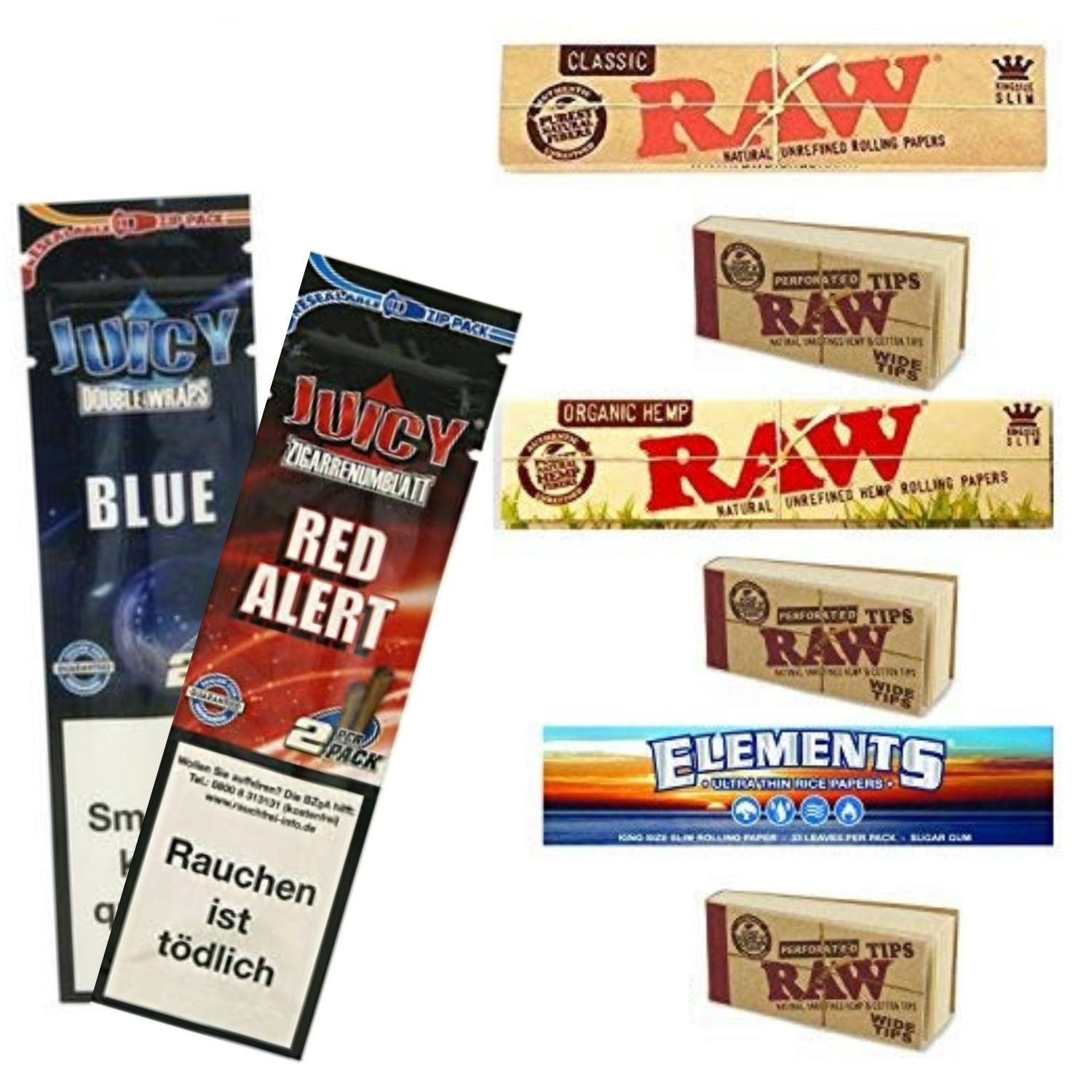 Buy RAW Elements Juicy Jay Complete Rolling Combo Deal | OutonTrip.com